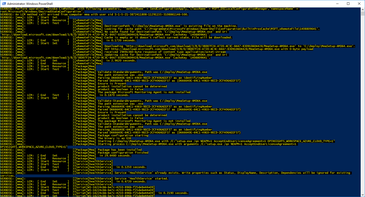 Use Azure Automation Dsc To Configure Log Analytics Multi Homing